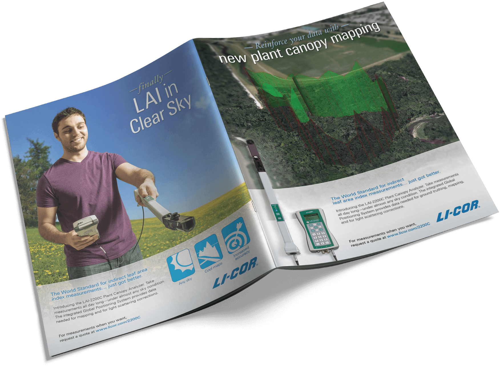 LAI-2200C Plant Canopy Analyzer Launch Campaign | Ryan Kerbs Design